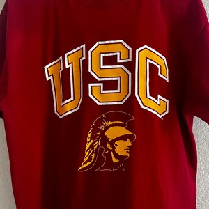 Retro USC Shirt Vintage USC Shirt College Shirts Embroidery Shirt USC ...