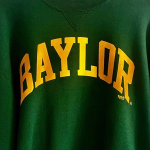 Rare Baylor College of Medicine Sweatshirt BCM Bears Sweatshirt Retro ...