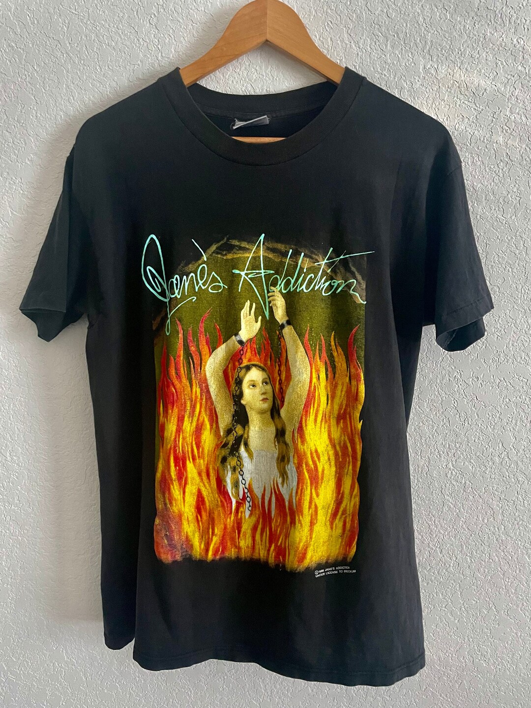 80s Brockum Janes Addiction Shirt Vintage Brockum Janes Addiction Shirt Retro Brockum Janes ...