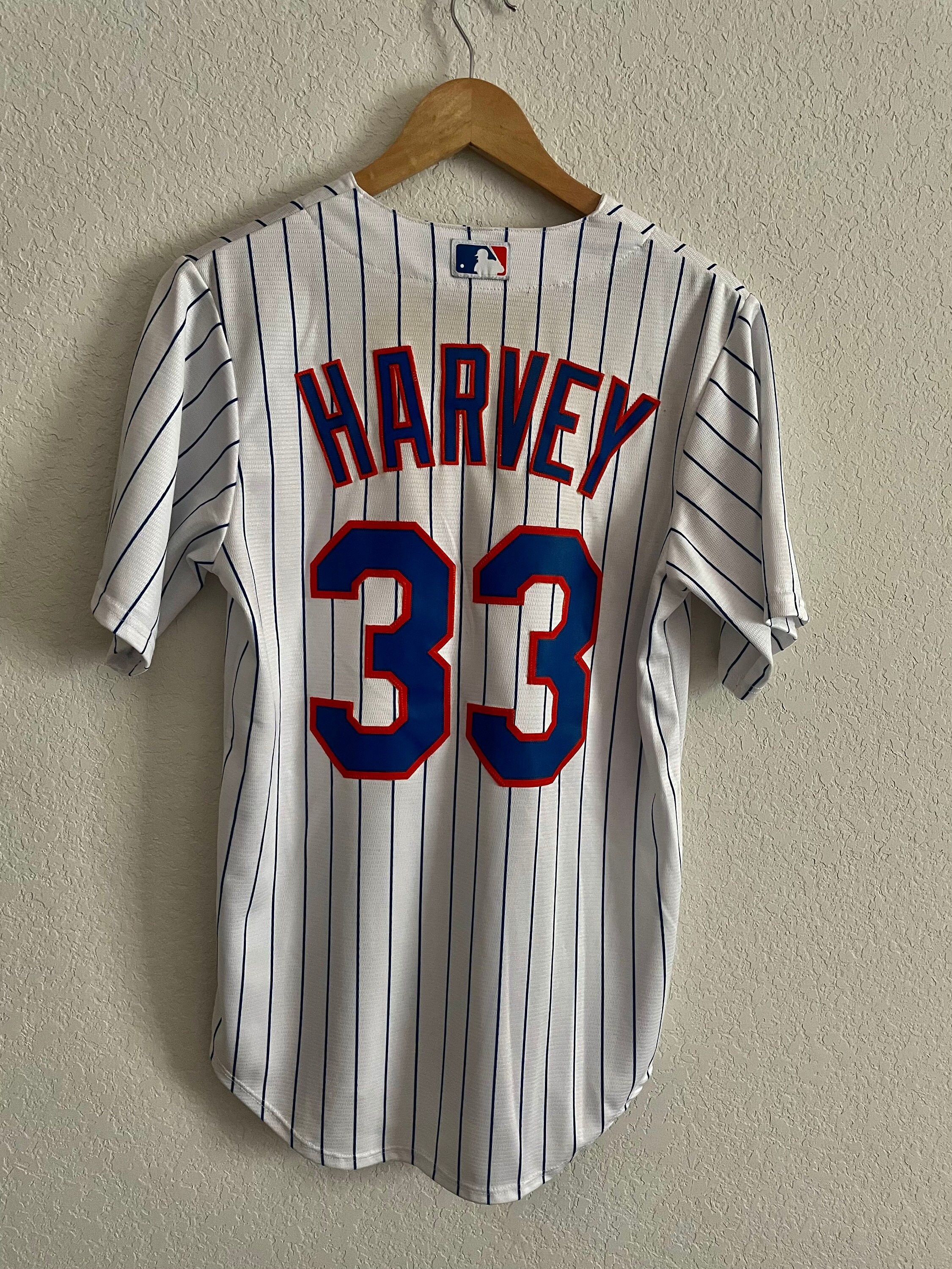 Rare NY Mets Jersey Mets Harvey Jersey NY Mets Jersey Majestic Jersey ...