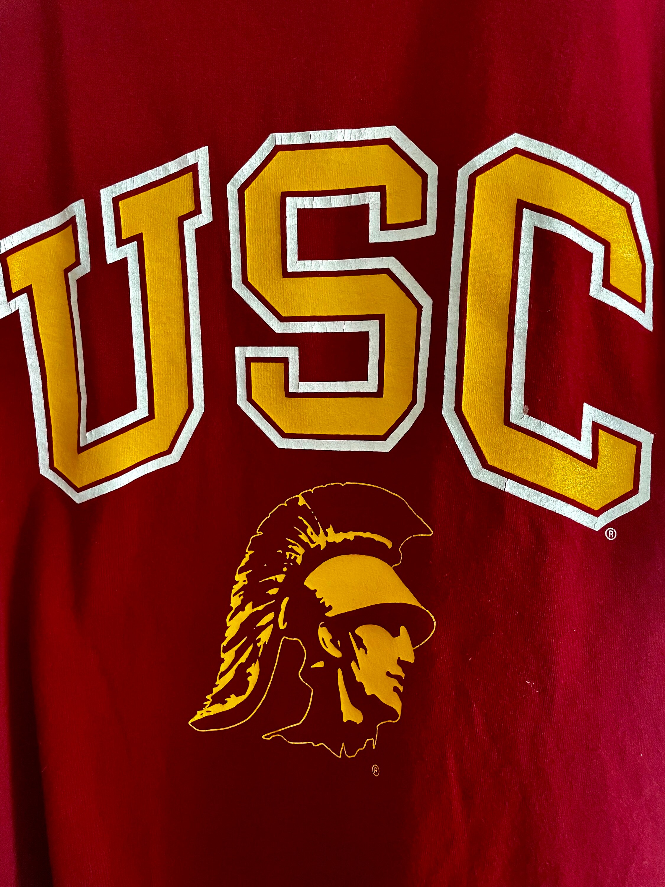 Retro USC Shirt Vintage USC Shirt College Shirts Embroidery Shirt USC ...