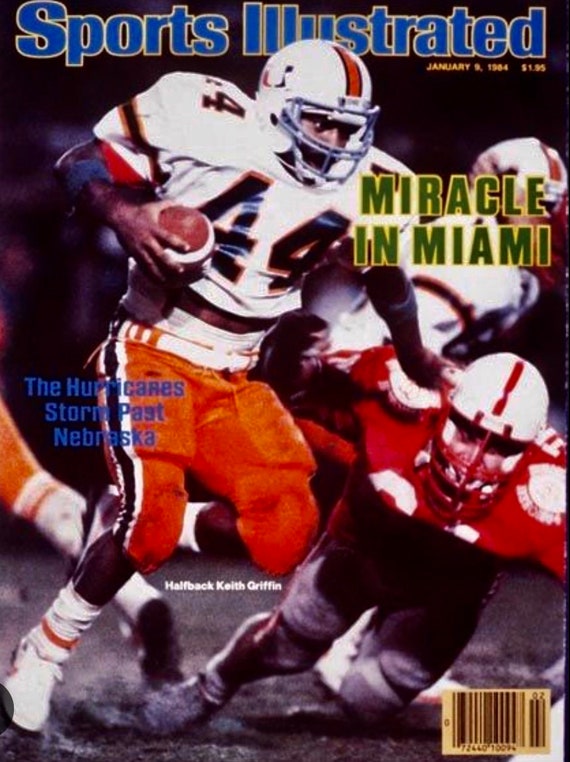 Rare Miami Hurricanes Sweatshirt Retro Miami Hurrica… - Gem