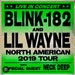 Rare Blink 182 Shirt Lil Wayne Tour Shirt Lil Wayne Shirt Weezy Shirt ...