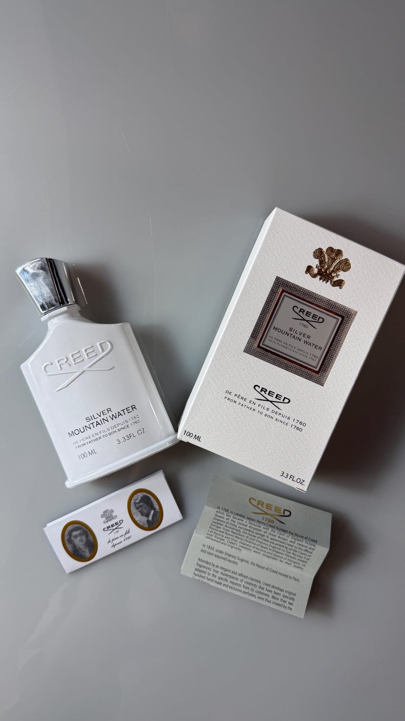 NEW FULLY SEALED*** Creed Silver Mountain Water | 3.3 Fl Oz - Etsy