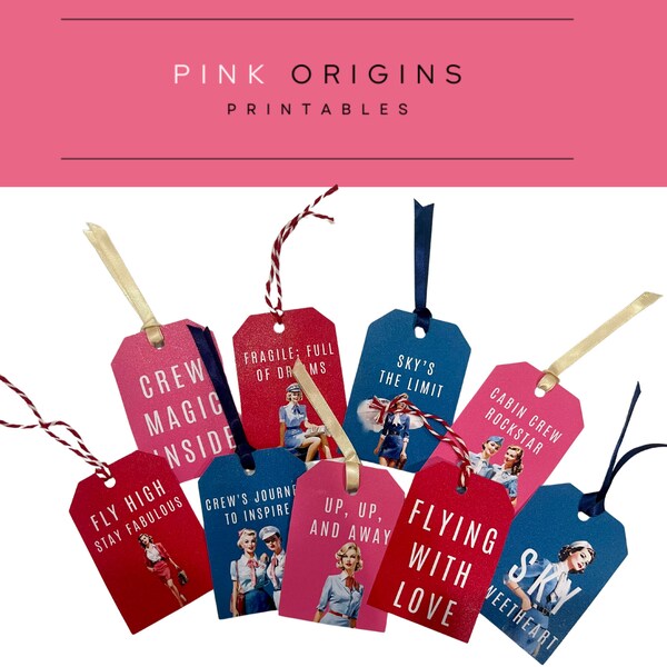 Flight Attendant Stickers - Etsy