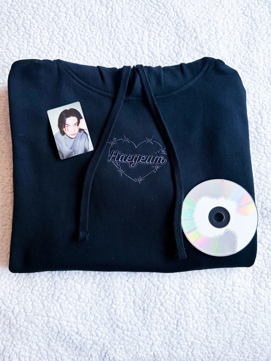 SUGA BTS HAEGEUM Embroidered Hoodie Sweatshirt - Etsy