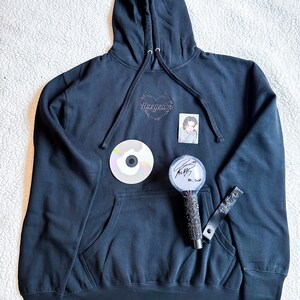 SUGA BTS HAEGEUM Embroidered Hoodie Sweatshirt - Etsy