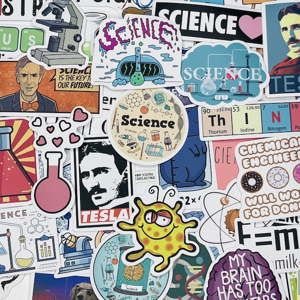 Science Sticker - Etsy