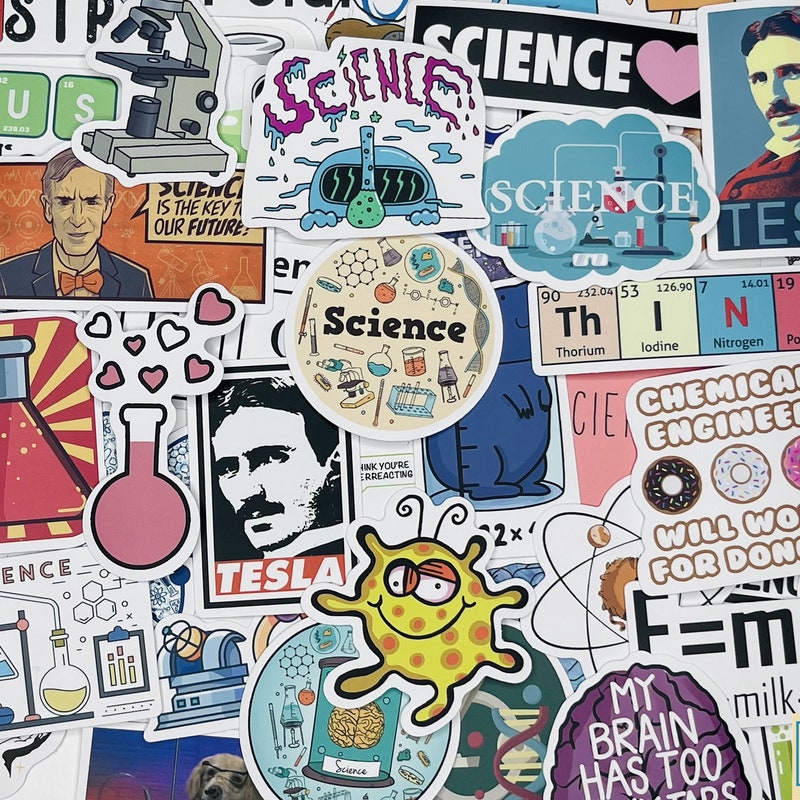 Chemistry Stickers - Etsy