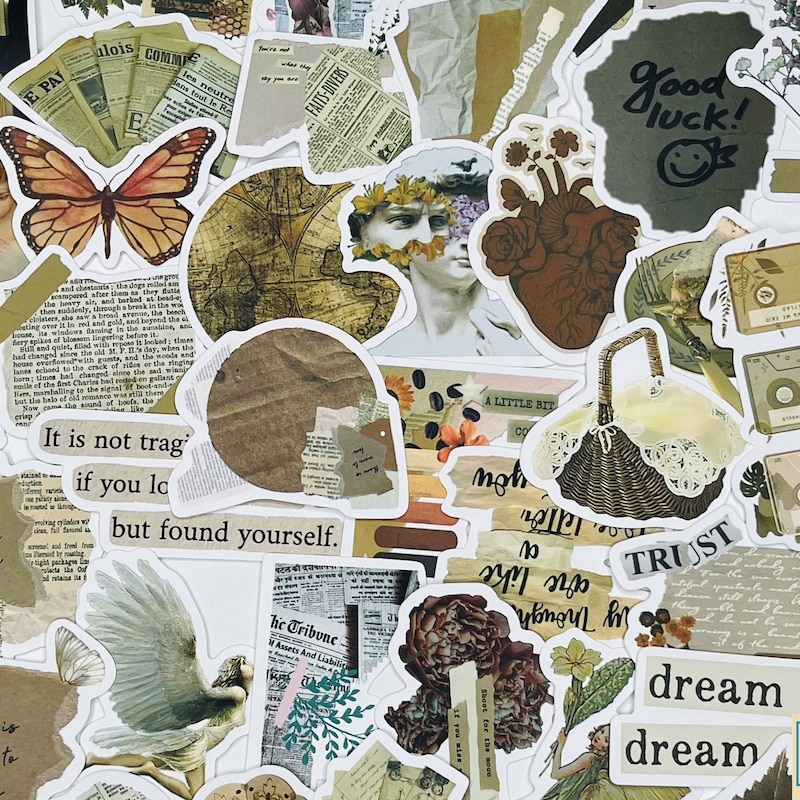 Vintage Stickers - Etsy