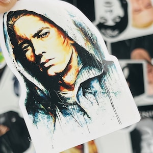 Eminem Rapper Stickers, Vinyl Stickers, 10-50 Pcs Random Pack, FREE ...