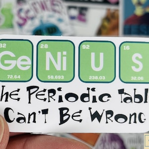 SCIENCE Stickers,laboratory Science Chemistry Sticker, Physics Biology ...