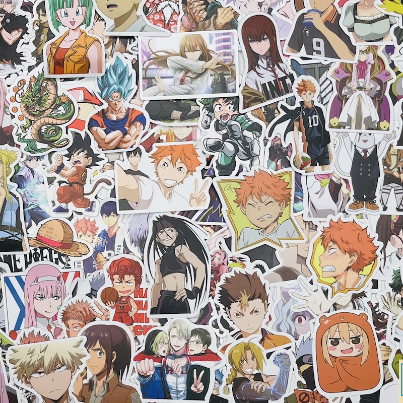 Anime Sticker Pack - Etsy