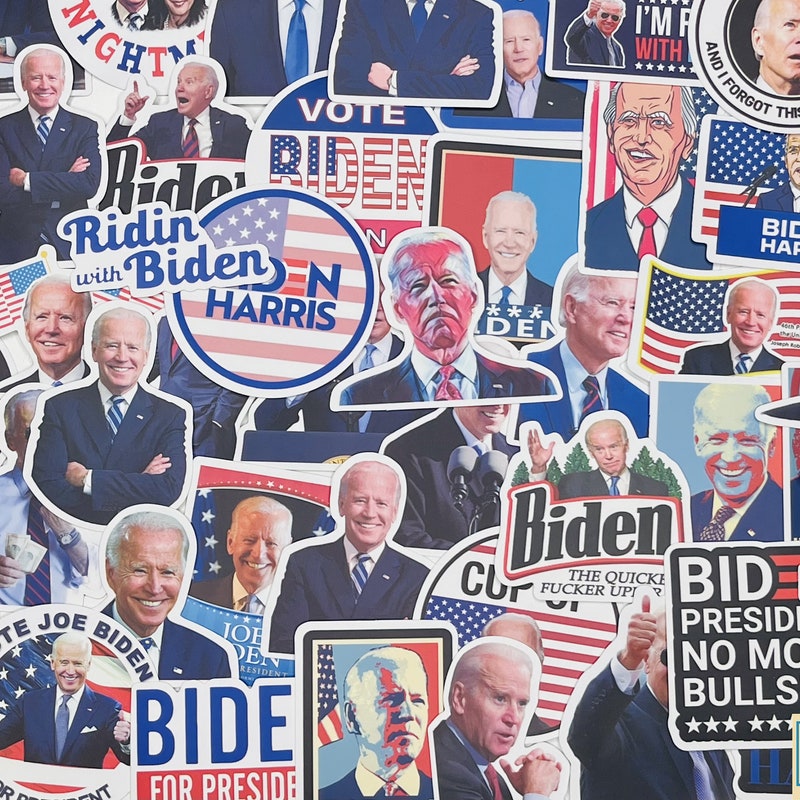 Joe Biden I Did That Sticker - Etsy