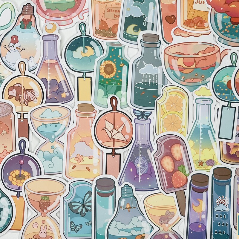 Cute Stickers Aesthetic - Etsy