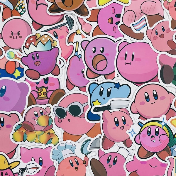 Kirby Sticker - Etsy