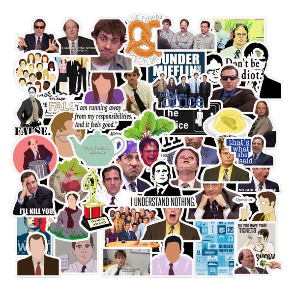 The Office Stickers - Etsy