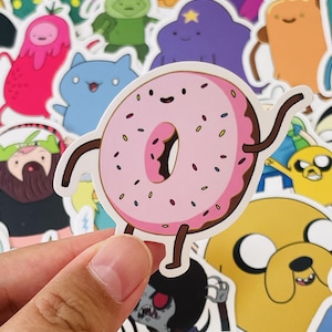 Adventure Time Stickers, Vinyl Stickers, 10-50 Pcs Random Pack, FREE ...