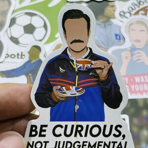 Be Curious Not Judgmental Sticker | Laptop Sticker | Water Bottle ...