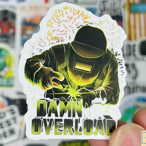 WELDING, Welder Stickers, Vinyl Stickers, 10-50 Pcs Random Pack, FREE ...