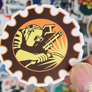 WELDING, Welder Stickers, Vinyl Stickers, 10-50 Pcs Random Pack, FREE ...