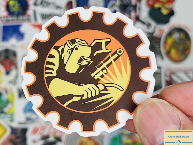 WELDING, Welder Stickers, Vinyl Stickers, 10-50 Pcs Random Pack, FREE ...