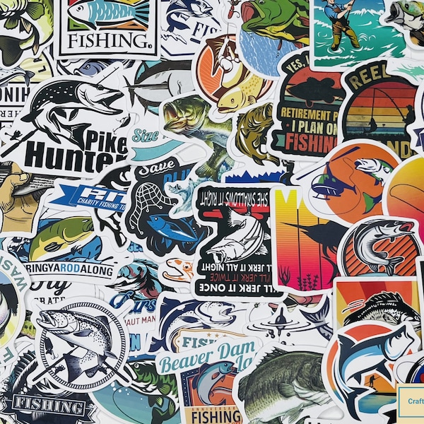 Fly Fishing Sticker - Etsy