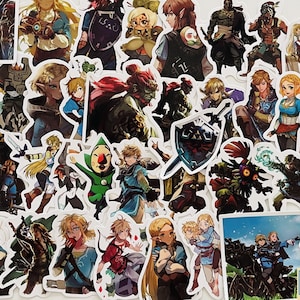 Legend of Zelda, Link Sticker, Cartoon Stickers, Video Gamer Stickers ...