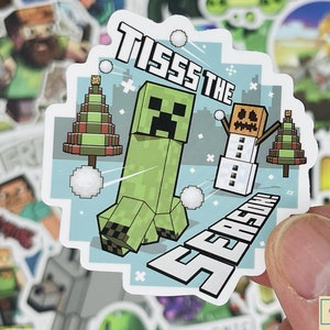 Minecraft Stickers, Vinyl Stickers, 10-50 Pcs Random Pack, FREE ...
