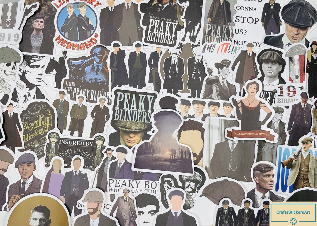 PEAKY BLINDERS Stickers, Vinyl Stickers, 10-50 Pcs Random Pack, FREE ...