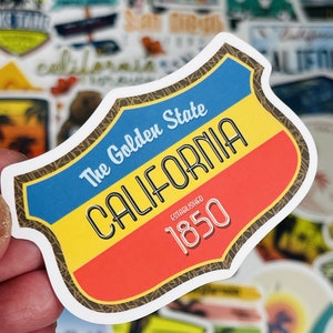 California Sticker, Stickers Bicycle, Skateboard ,vinyl Stickers, 10-50 ...