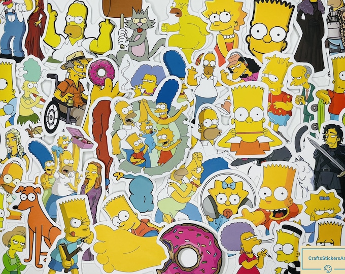 The Whole Damn System is Wrong Lisa Simpson Sticker, Fight the System ...