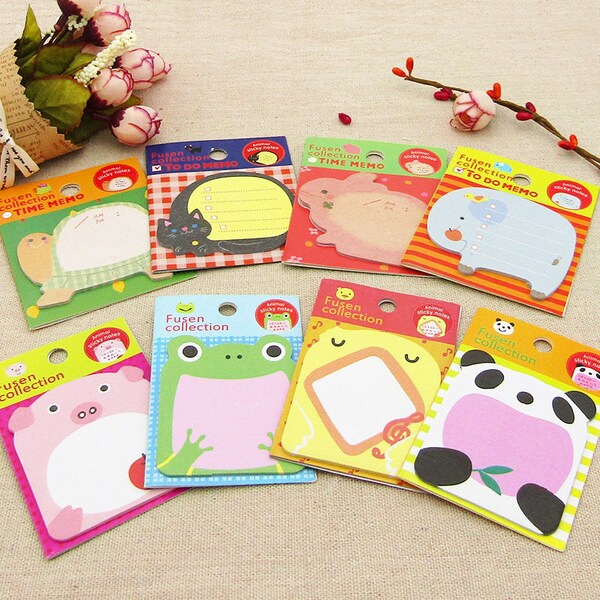 Cute Sticky Notes - Etsy