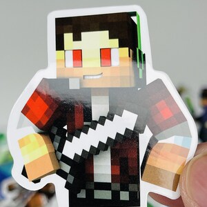 Minecraft Stickers, Vinyl Stickers, 10-50 Pcs Random Pack, FREE ...
