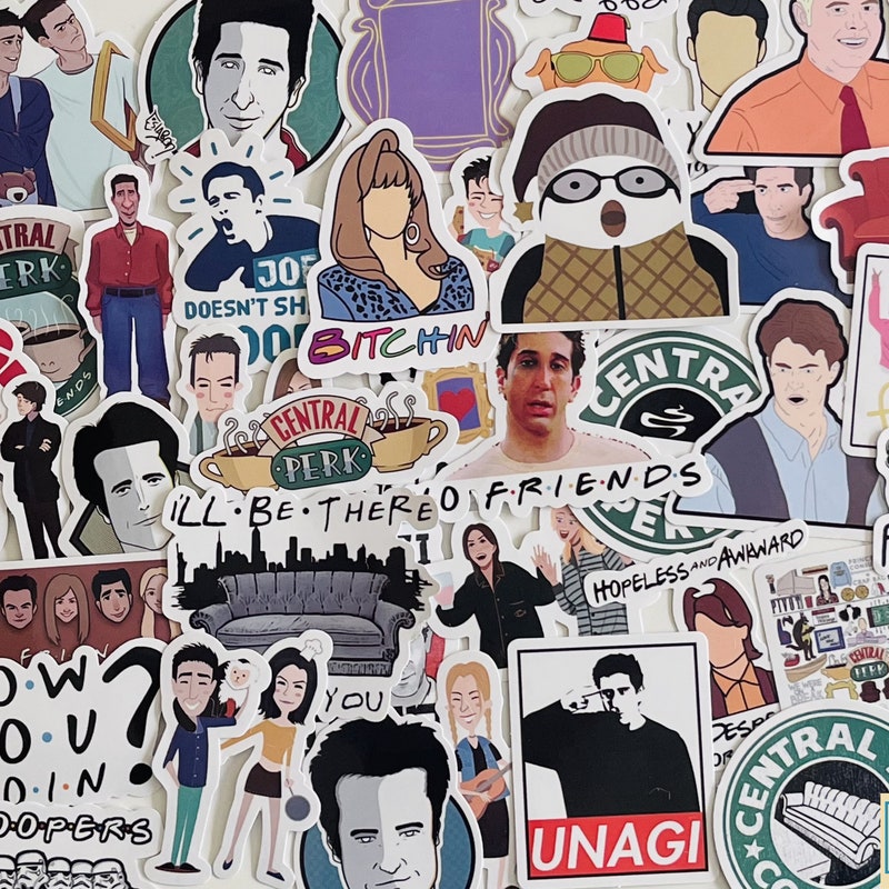 Friends Stickers - Etsy