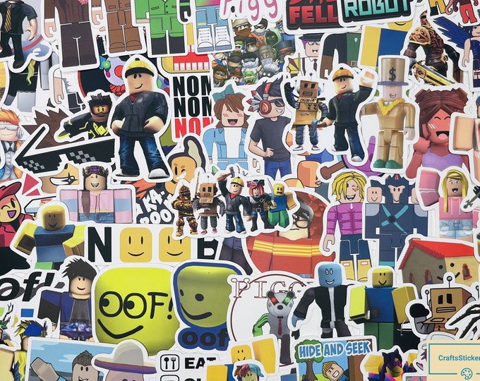 Roblox Kiss-cut Stickers - Etsy