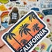 California Sticker, Stickers Bicycle, Skateboard ,vinyl Stickers, 10-50 ...