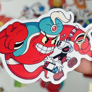 CUPHEAD Stickers, Vinyl Stickers, 10-50 Pcs Random Pack, FREE Shipping ...