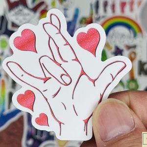ASL, Sign Language Stickers, Vinyl Stickers, 10-50 Pcs Random Pack ...