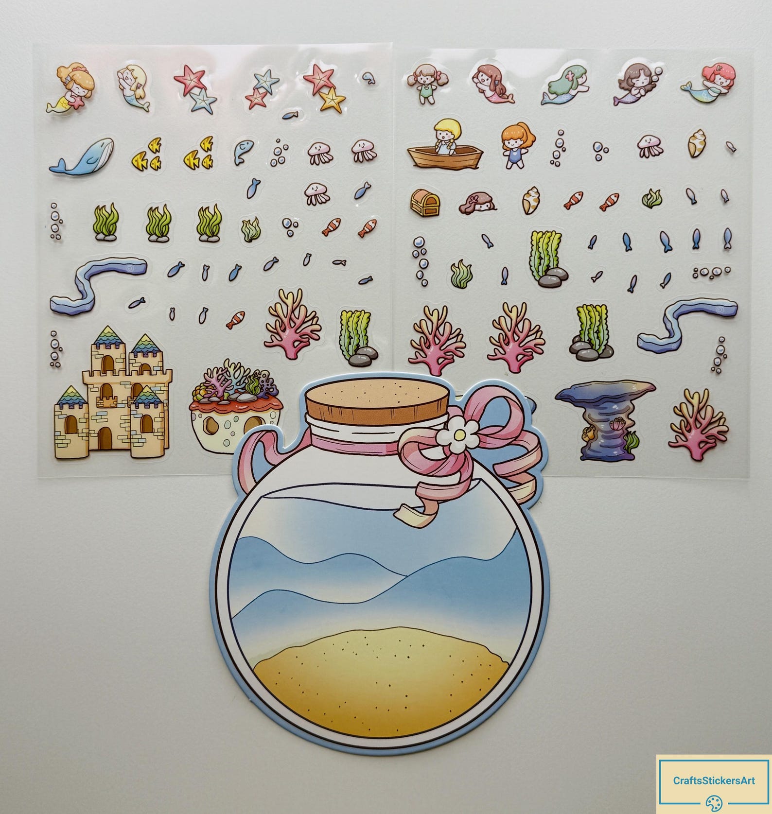 DIY 3D House Stickers, Fun DIY Stickers Scene Make Your Own Warm Home ...