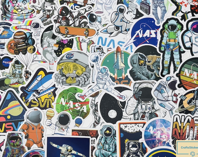 NASA Logo Sticker, US National Aeronautics and Space Administration ...