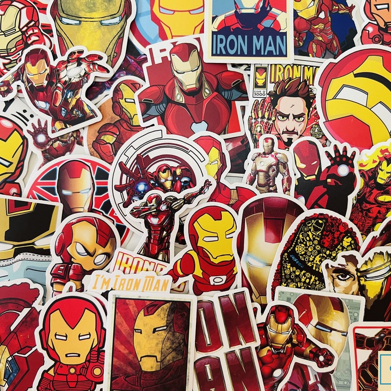 Iron Man Decal - Etsy
