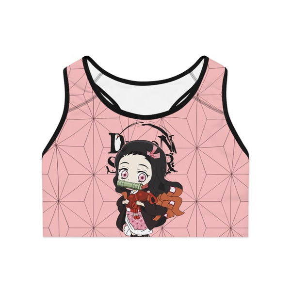 Demon Slayer Sports Bra - Etsy Ireland