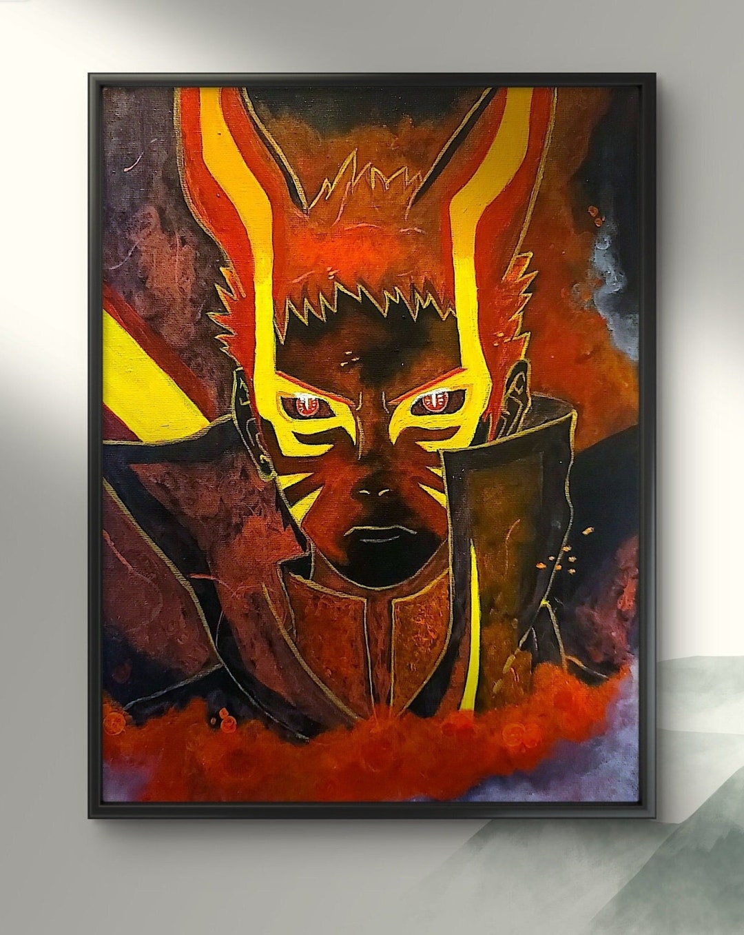 My Hokage Naruto Final Form Painting Digital Printable 11x14 15x19 - Etsy