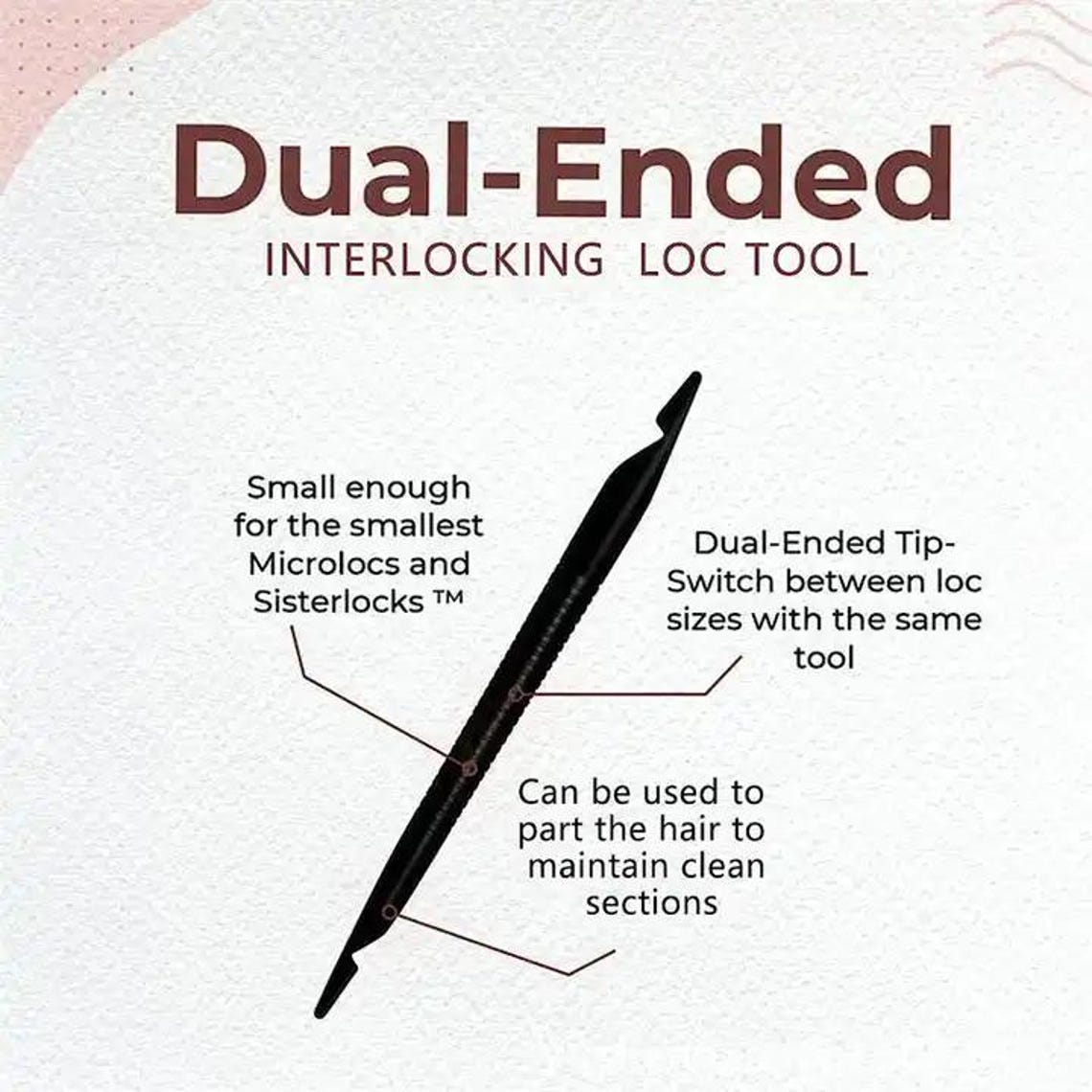 Double Sided Interlocking Tool for Dreadlocks Interlocks Sisterlocks - Etsy
