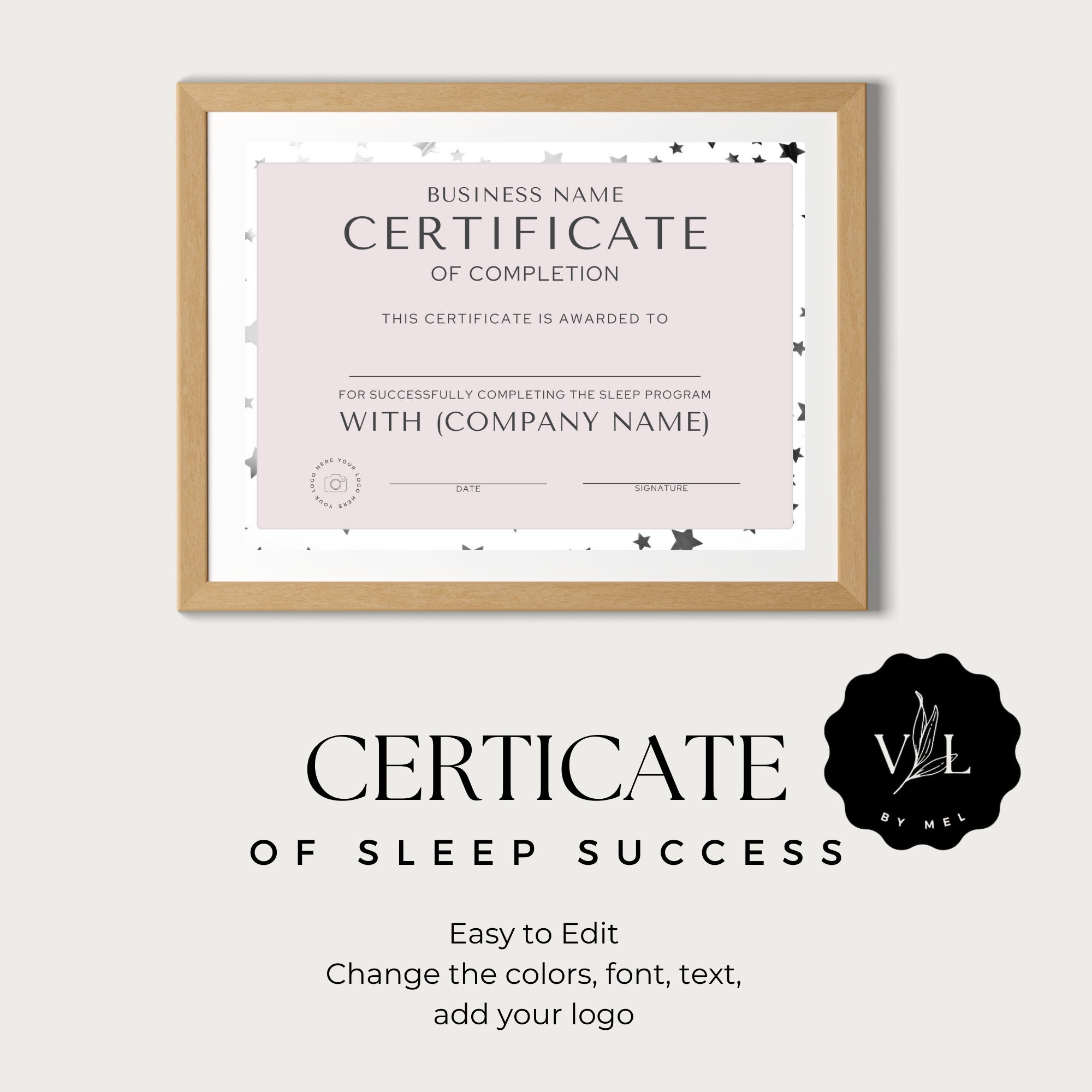 Sleep Certificate of Completion, Celebrate Sleep Success, Sleep Consultant, Toddler Sleep ...