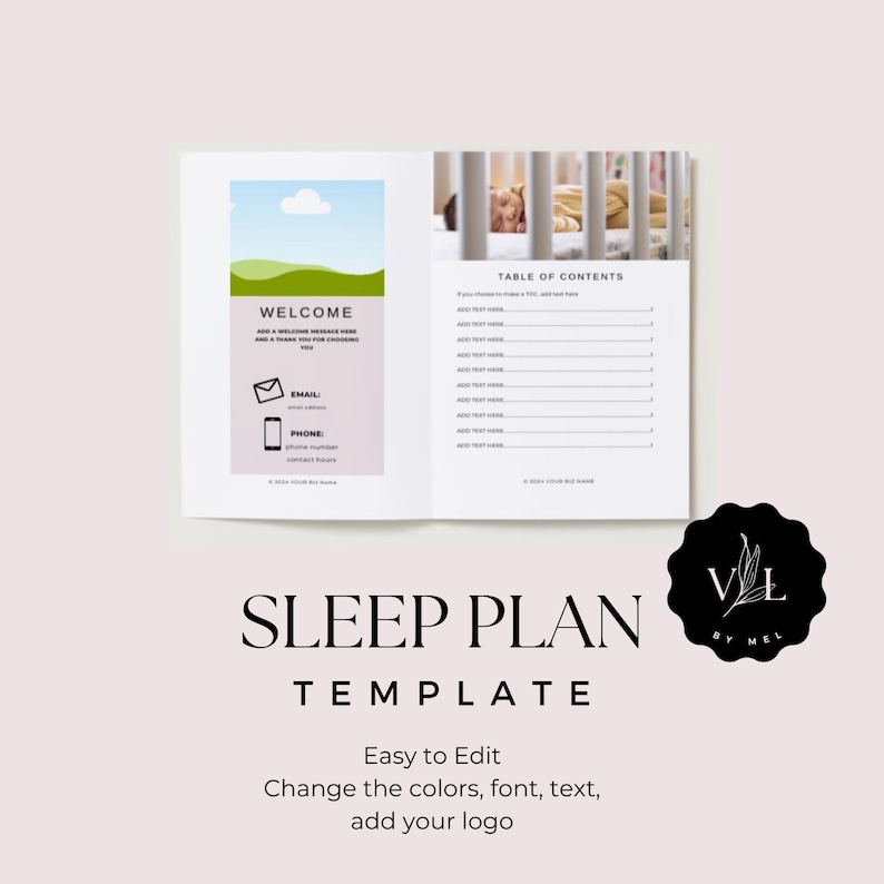Sleep Plan Template Sleep Consultant Plan Baby Sleep Plan Sleep