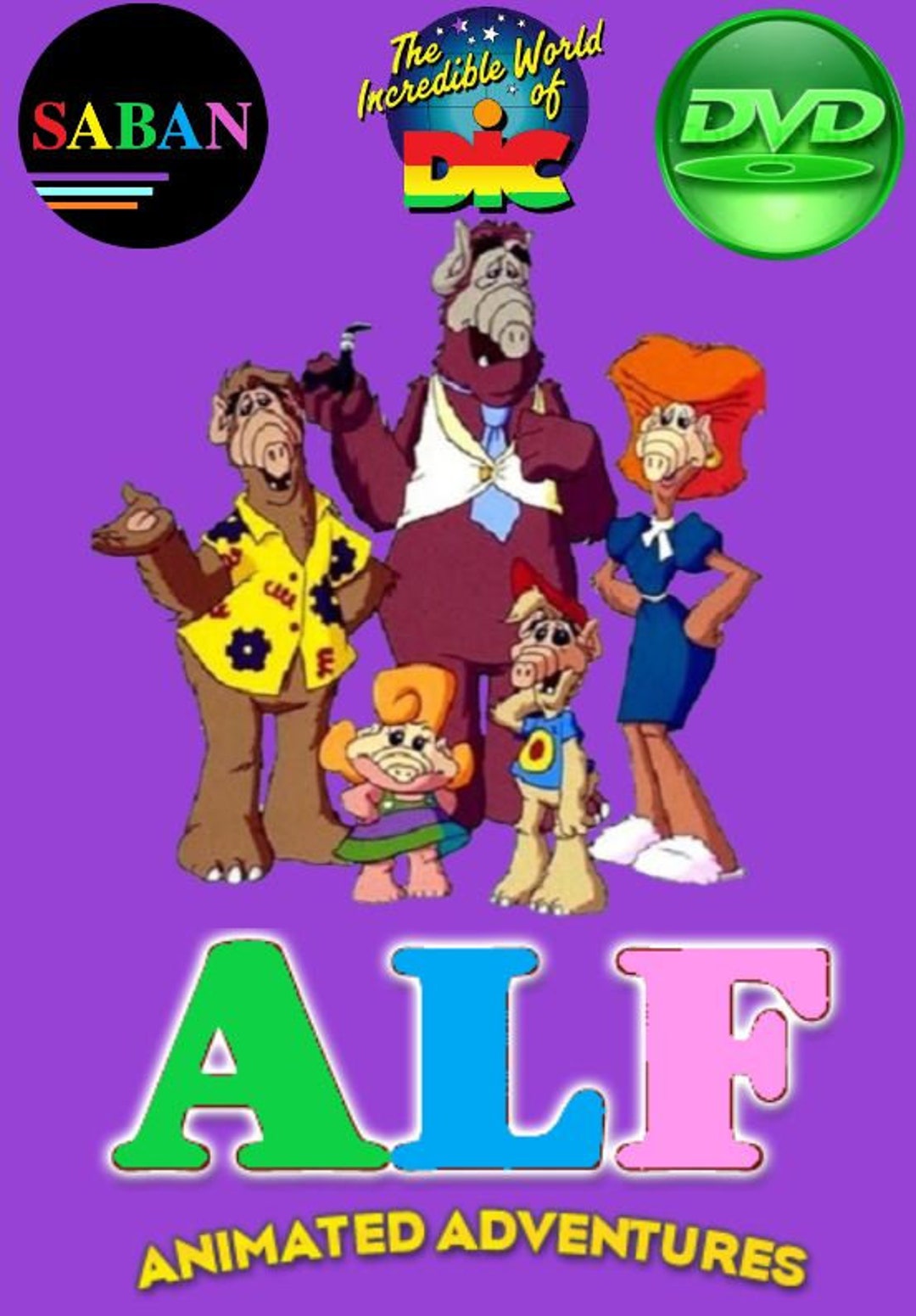 Alf Animated Adventures Cartoon Series Complete Series Dvd - Etsy