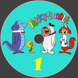 Yakky Doodle Cartoon Series Complete Series Dvd - Etsy Canada