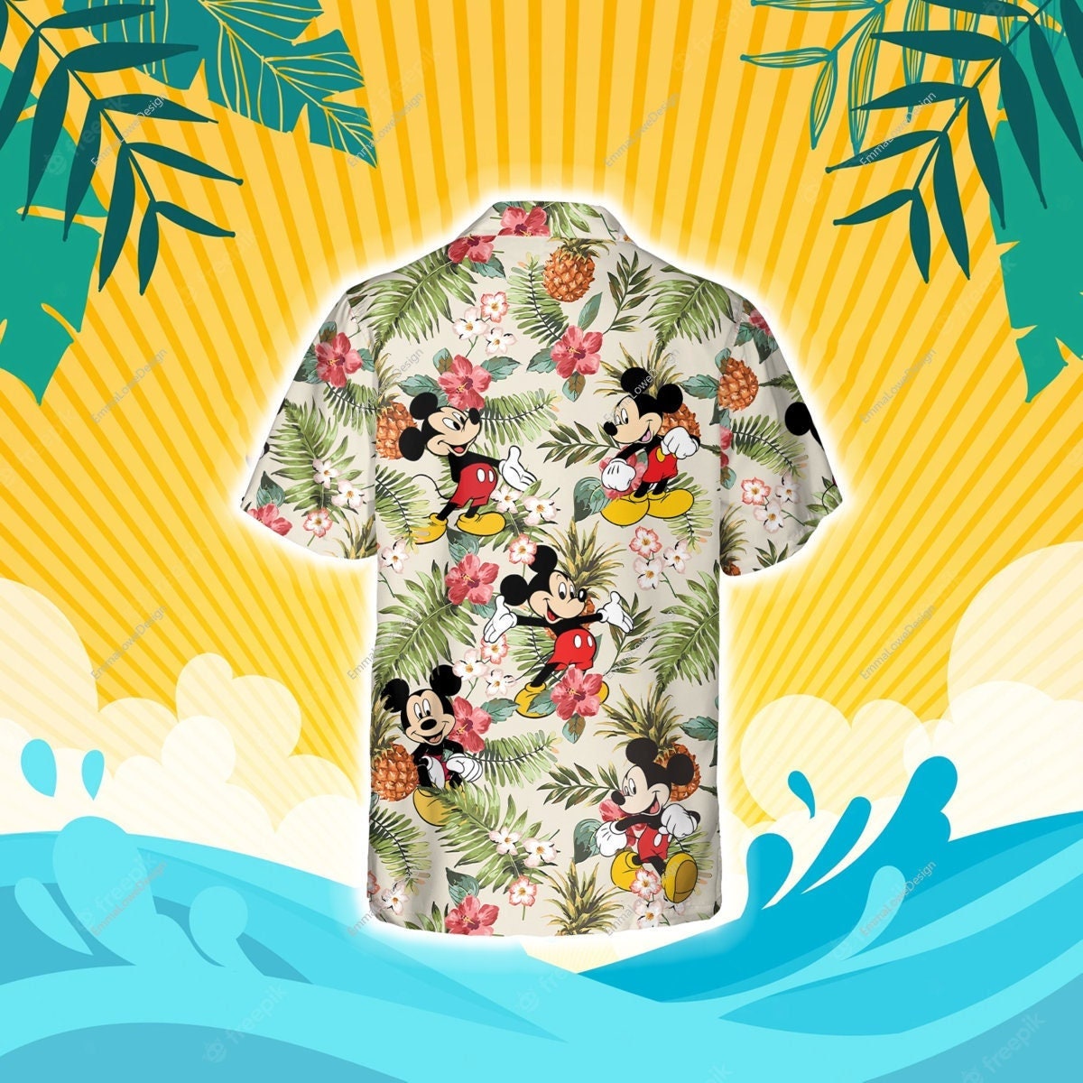 Aloha Summer Tee Mickey Mouse Aloha Trip Family Hawaiian sold by Binh ...